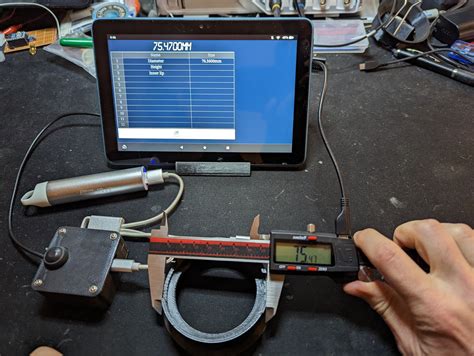 custom interface adds usb and wi fi to digital calipers hackaday