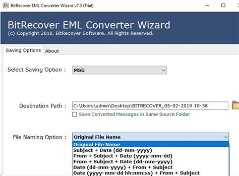 Eml To Msg Converter To Bulk Export Eml Files Into Outlook Msg