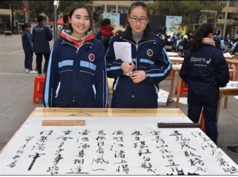 懷化五中200書畫家校園揮毫潑墨 每日頭條