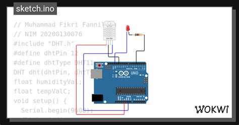 Dht Led Soal 2 Wokwi Esp32 Stm32 Arduino Simulator
