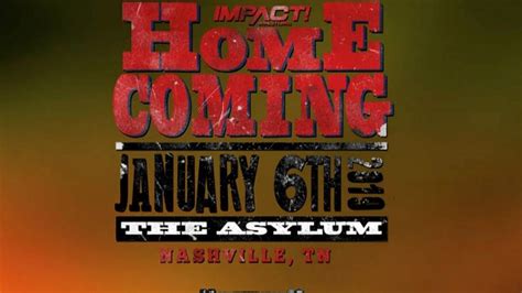 Special Ref And New Match Announced For Impact Wrestling Homecoming Ppv