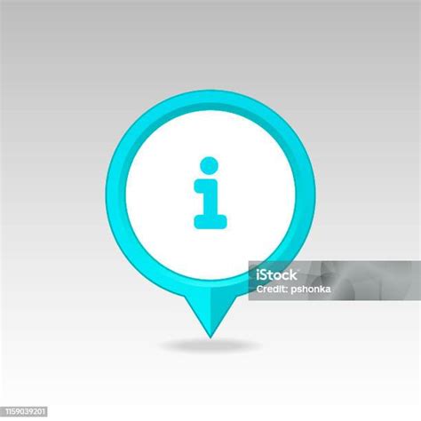 정보 핀 지도 아이콘입니다 지도 포인터 맵 마커 개념에 대한 스톡 벡터 아트 및 기타 이미지 개념 검색 고객 서비스