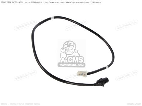 Front Stop Switch Assy For Wr125r 2013 22b7 Europe 1m22b 300e2 Order