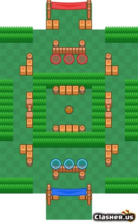 Center Stage Brawl Ball Map Brawl Stars Clasher Us