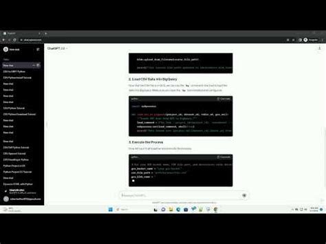 Csv To Bigquery Python YouTube