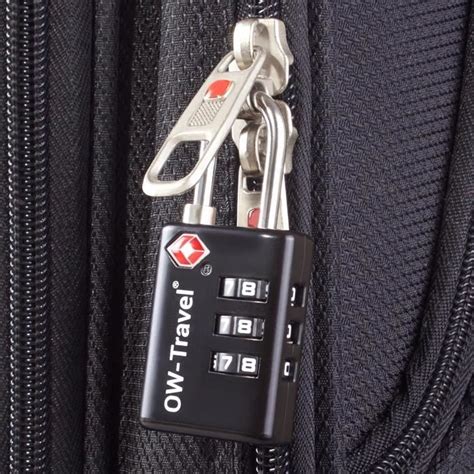 Cadenas Tsa Pour Valise Code A 3 Chiffres Antivol Titan Pour