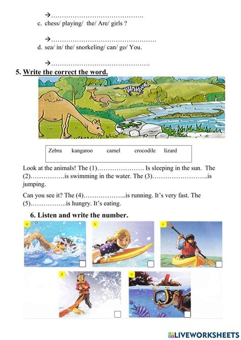 Grade 5a3 Online Exercise For Live Worksheets