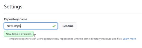 如何修改 Github 上已存在之 Repo 名稱