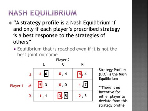 Ppt Game Theory And The Nash Equilibrium Part 2 Powerpoint Presentation Id5879506
