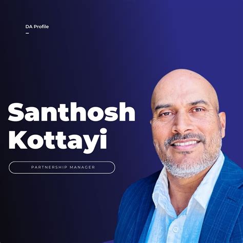 Data Action On Linkedin Were Proud To Introduce Santhosh Kottayi Our New Partnership Manager At