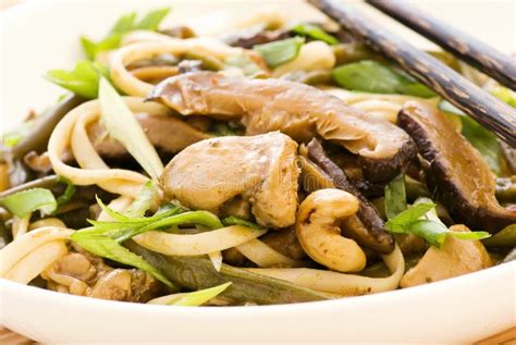 Phad Gai Photo Stock Image Du Nouille Cuisine Nourriture 17153650