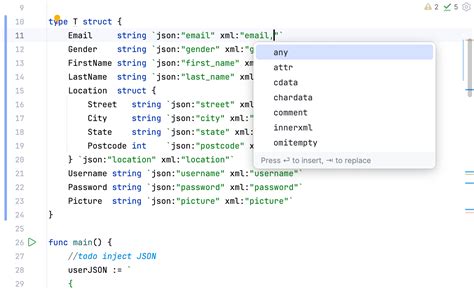 working with json goland documentation