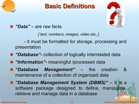 Introduction To Database System Concepts Ppt