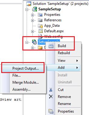 Visual Studio Create Setup Project To Deploy Web Application In IIS ASP NET C NET VB NET