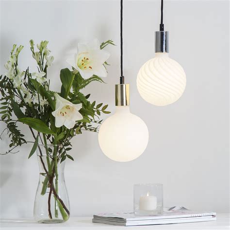 Stil E27 Socket With Cable Silver Coloured Lights Ie