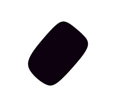 premium vector black random organic blob shape
