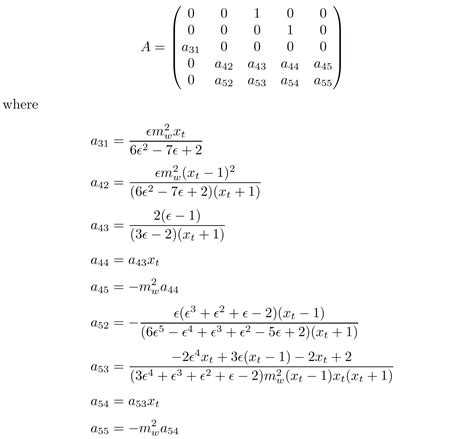 Arrays How Can I Add Line Break For Large Matrices My Matrix Is Too
