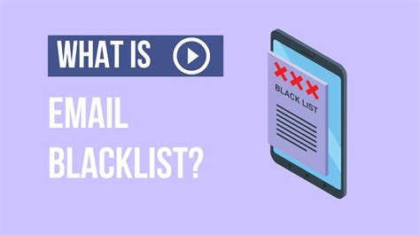 What Is Email Blacklist YouTube