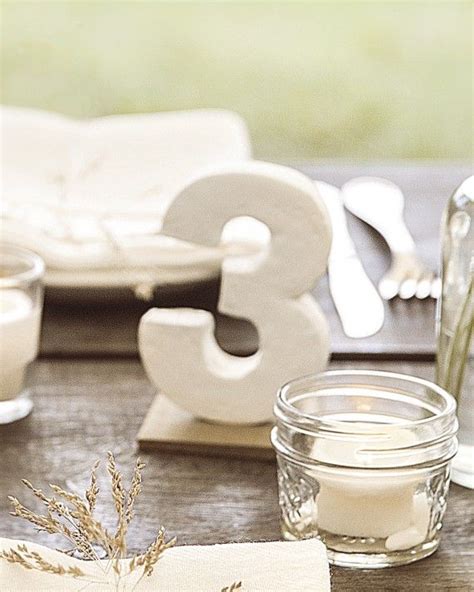 Diy Table Numbers To Count On For A Special Touch Artofit