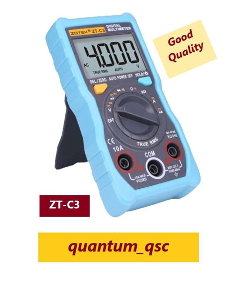 Promo ZOTEK ZT C3 AVOMETER MULTIMETER MULTITESTER DIGITAL BERKWALITAS