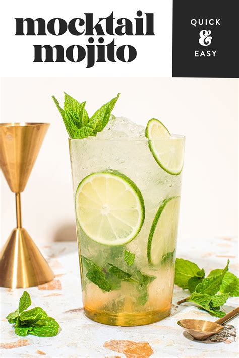 Mocktail Mojito Virgin Mojito Recipe Everyday Elizabeth