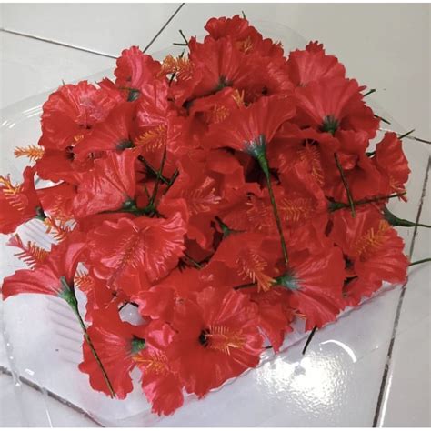 Jual 3 Bunga Pucuk Palsu Shopee Indonesia