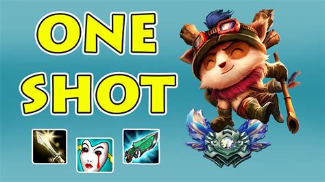 Ap Teemo One Shot Compilation Chô7 Youtube