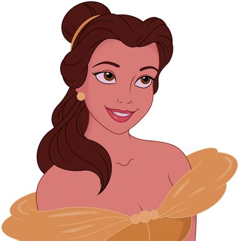 Ballgown Belle Portrait Cel By Disneyrebelworks On Deviantart