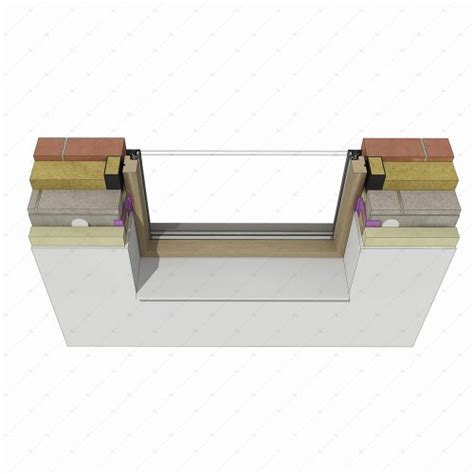 Dl150 Window With Centred Frame Plan Detail