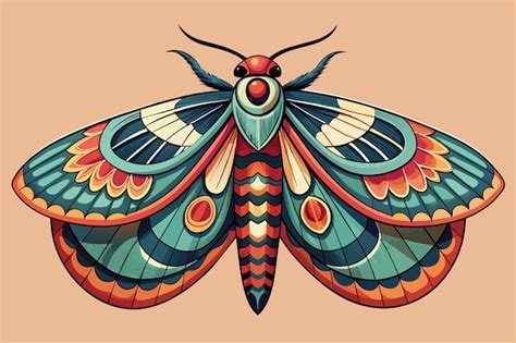Moth Vector Graphics Illustration Eps Source File Format Lossless Scaling Icon Design Premium