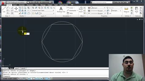 Polygon Autocad 2011 Youtube
