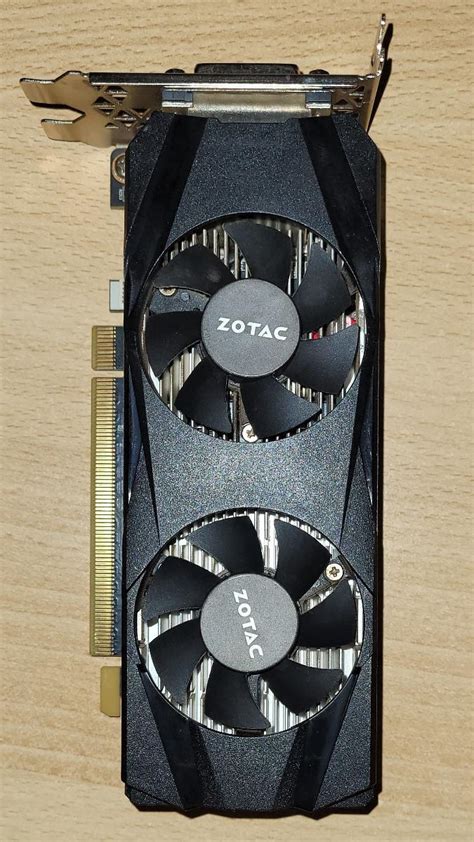 Zotac Geforce Gtx 1050 Ti Low Profile 4gb Gddr5 Aukro