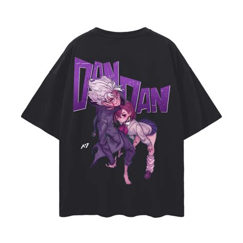 Violet Vortex Streetwear Shirt Black