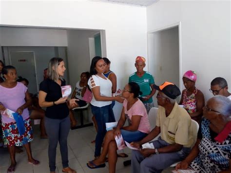Assistência Social De Mairi Faz Panfletagem Na Luta Pela Erradicação Do