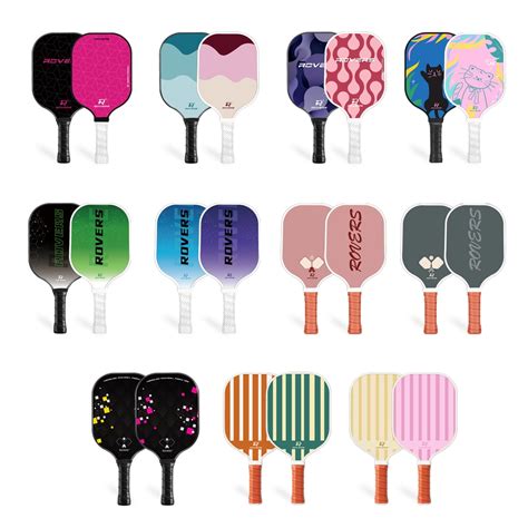 14mm Pickleball Paddles Fibreglass Pickleball Paddle Set Shopee