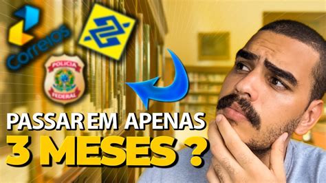 Como Fui Aprovado No Concurso Em Menos De 3 Meses Youtube