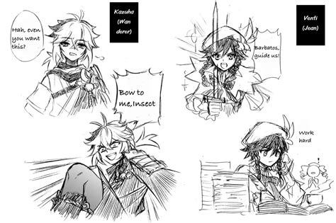 Anemo Characters With Bodies Swapped Genshin Impact Hoyolab