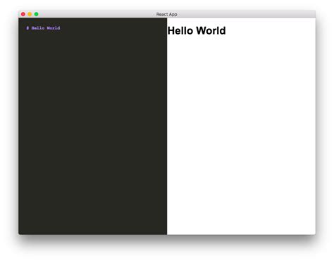 Creating A Markdown App With Electron And React Isaac Vidas This Is