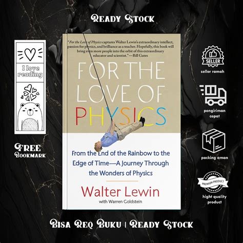 Jual For The Love Of Physics By Walter Lewin Shopee Indonesia