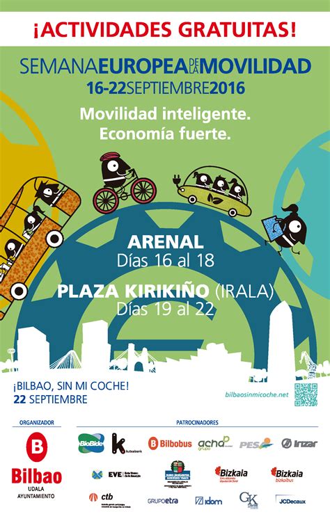 Apúntate A La Semana Europea De La Movilidad En Bilbao Neomouv Blog