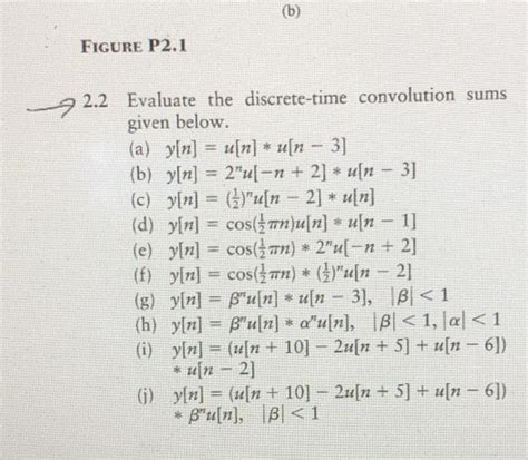 Solved B Figure P21 22 Evaluate The Discrete Time