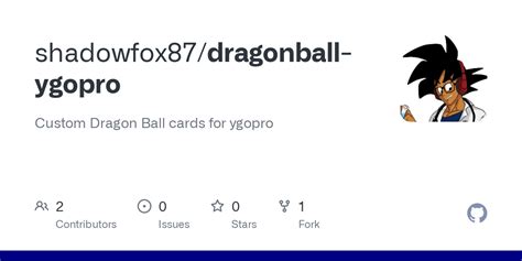 Github Shadowfox Dragonball Ygopro Custom Dragon Ball Cards For Ygopro