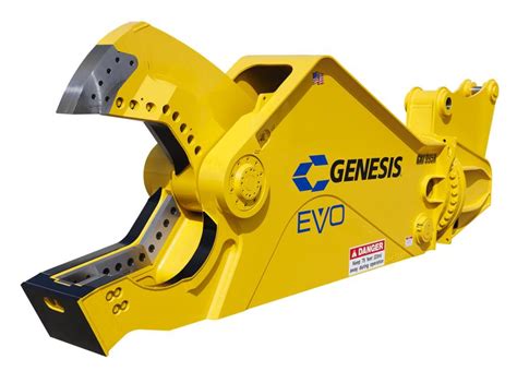Genesis Gxt Evo Mobile Shear Scrap Shear Demolition Shear