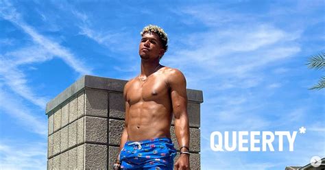 Pro Baseball Player Anderson Comas Celebrates His First Pride Since