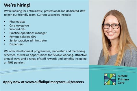 Nhs Primarycare Career Careerdevelopment Suffolk Primary Care