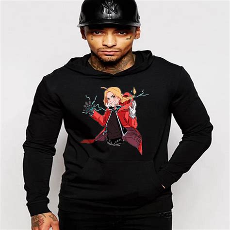 Fullmetal Alchemist Brotherhood Alchemist Hoodie Edward Alphonse