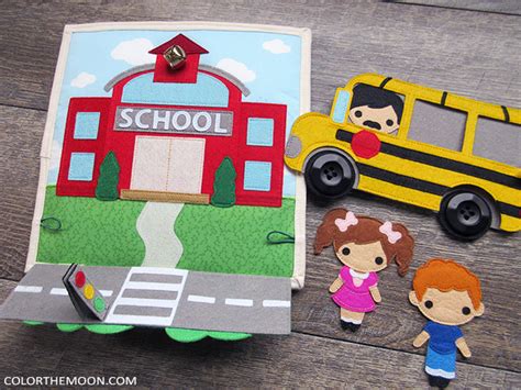 A School Quiet Book That You Can Make Artofit