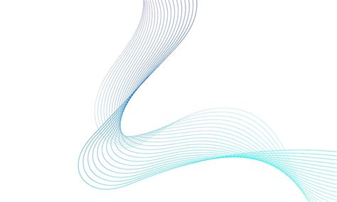 Premium Vector Abstract Blue Gradient Wave Element For Design Stylized Line Art Background