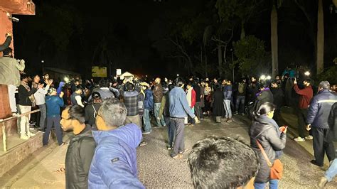 Jnu Blocks Screening Of Bbc Documentary On Pm Modi Stones Hurled At