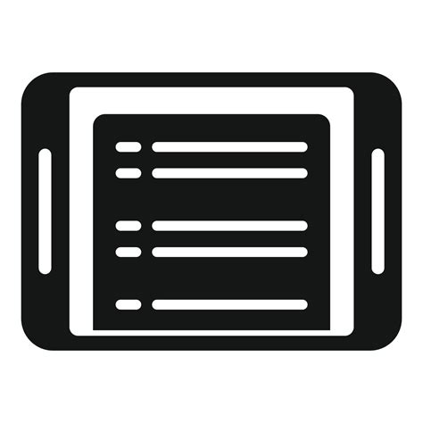 Online Task Icon Simple Vector Test Project Vector Art At